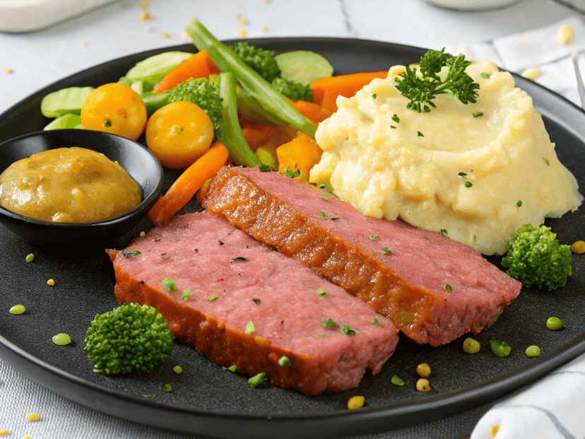 Corned Beef w/ a Sweet Onion & Mustard Sauce - Good 4U Meals - Good 4U ...