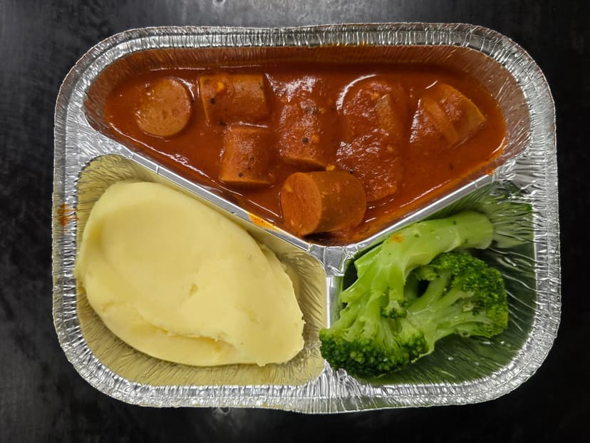Curried Sausages - Fed By Jed - Fed By Jed. Specialists in single-serve ...