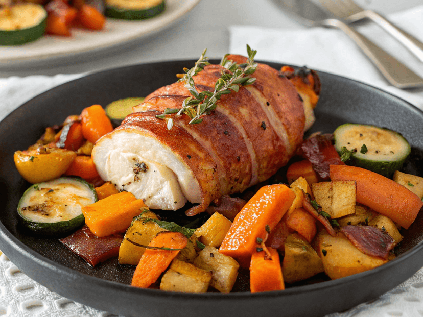 Chicken Mignon w/ Roasted Vegetables - Good 4U Meals - Good 4U Meals ...