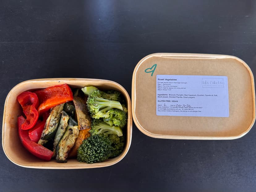 Roast Vege Side - Ruby Collective - Ruby Collective Snap Frozen Meals ...