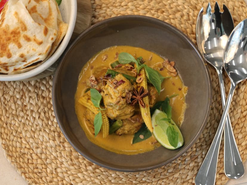 Southern Thai curry of free-range pork, snake beans, star anise and ...
